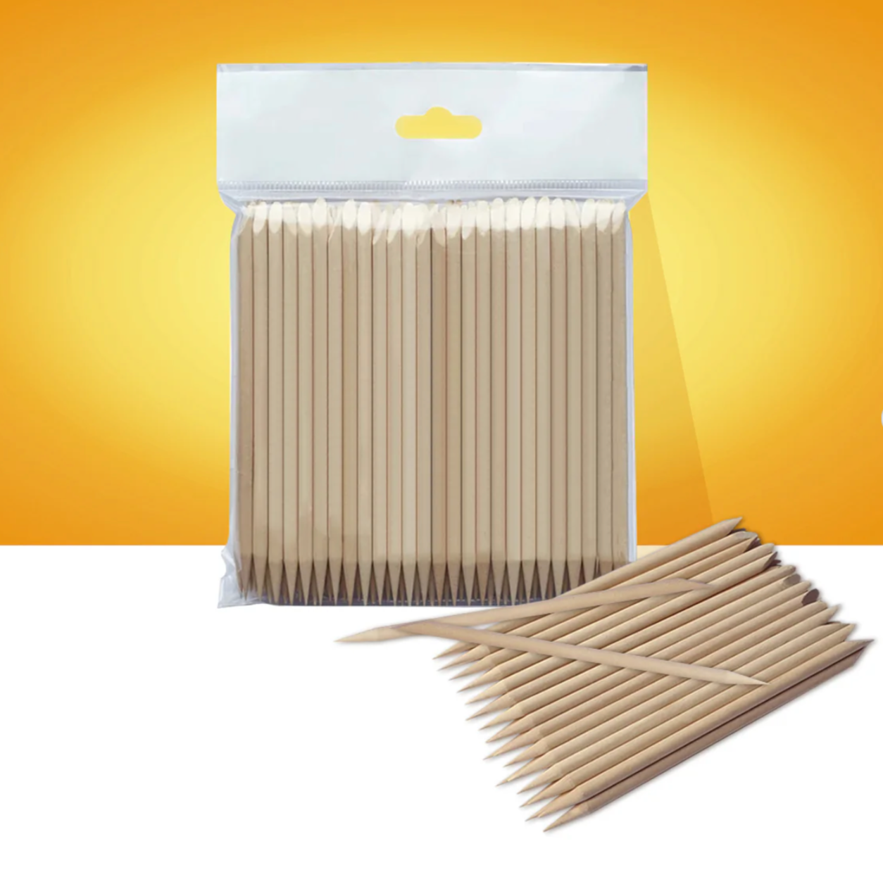 Staleks Orange Stick EXPERT Wooden 110 Mm (100 Pcs) – Kolors Nail ...
